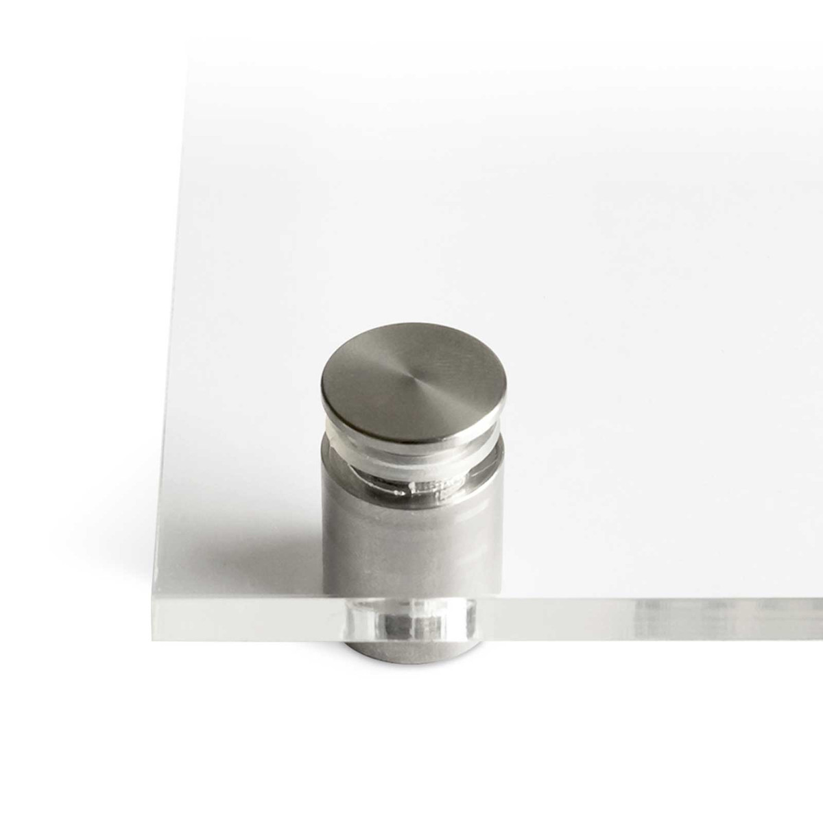 Entretoise antivol inox pour plaque professionnelle | Exaplac