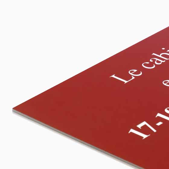 Plaque Professionnelle : Créez votre plaque pro | Exaplac®