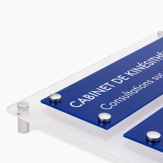 Plaque Professionnelle : Créez votre plaque pro | Exaplac®